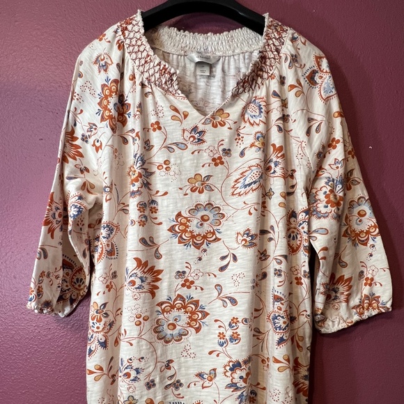 Christopher & Banks | Tops | Christopher And Banks Popover Top With ...